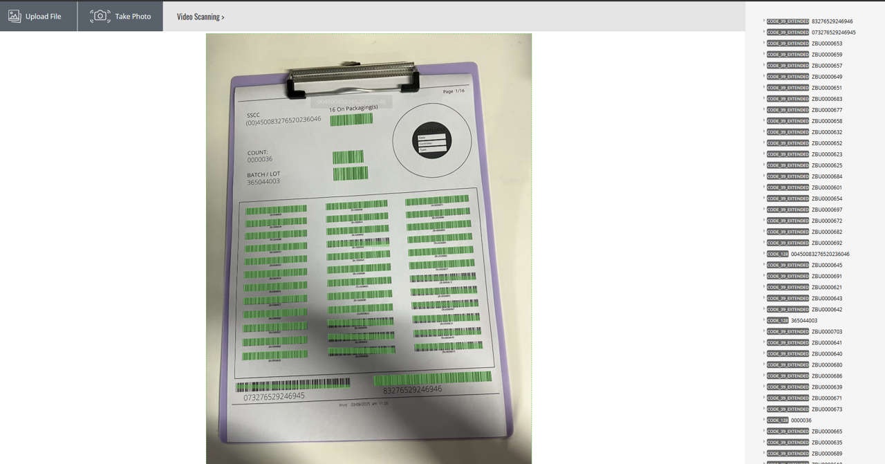 Scan Multiple Barcodes and QR Codes at Once | Dynamsoft Blog
