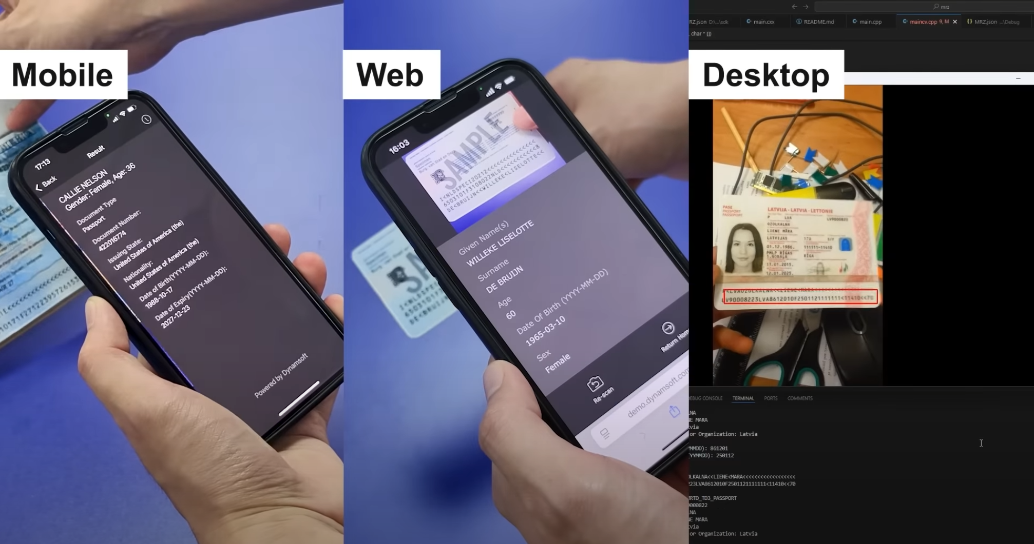 Unlock Faster, More Accurate ID Verification with the Dynamsoft MRZ SDK | Dynamsoft Blog
