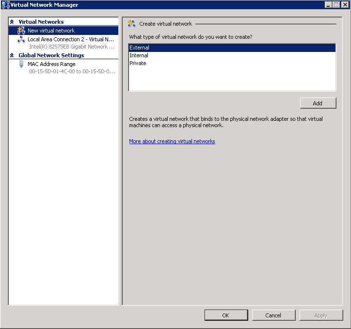 How to Configure Hyper-V in Windows 2008 R2