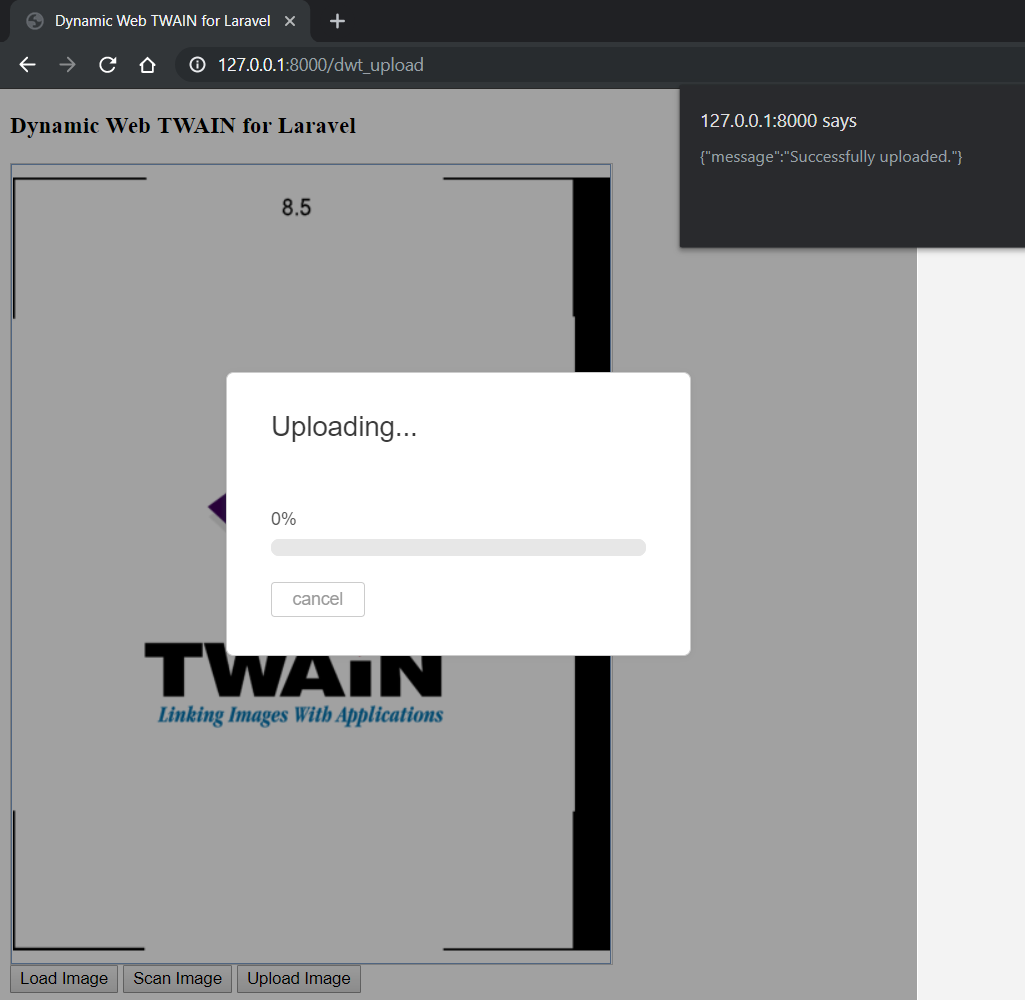 How To Scan And Upload Documents In Laravel Project Dynamsoft How To Scan And Upload Documents In Laravel Project Dynamsoft
