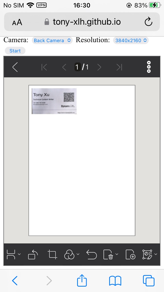 How to Scan and Print a Document on Your Phone with JavaScript | Dynamsoft Developers Blog