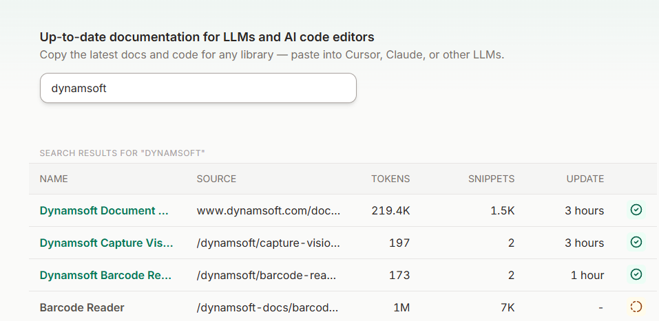 How to Integrate Context7 MCP into an AI IDE for Smarter Development | Dynamsoft Developers Blog