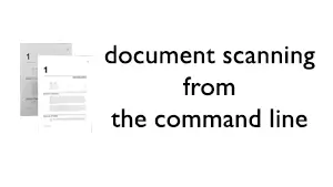 How to Scan Documents from the Command Line | Dynamsoft Developers Blog