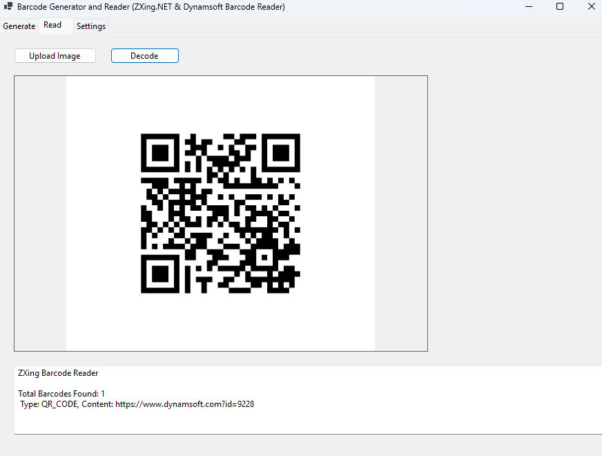 .NET Barcode SDK Tutorial: Build a Barcode Generator & Reader App with ZXing and Dynamsoft API ...
