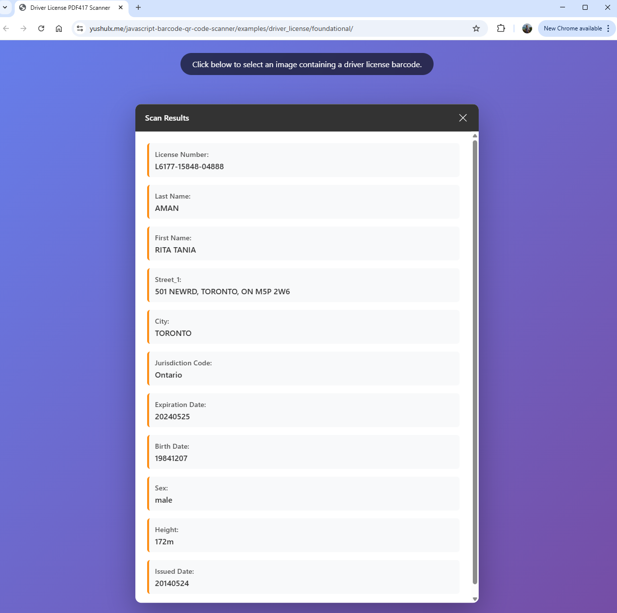 Building a Driver's License Scanner with JavaScript: From Foundation to Production | Dynamsoft ...