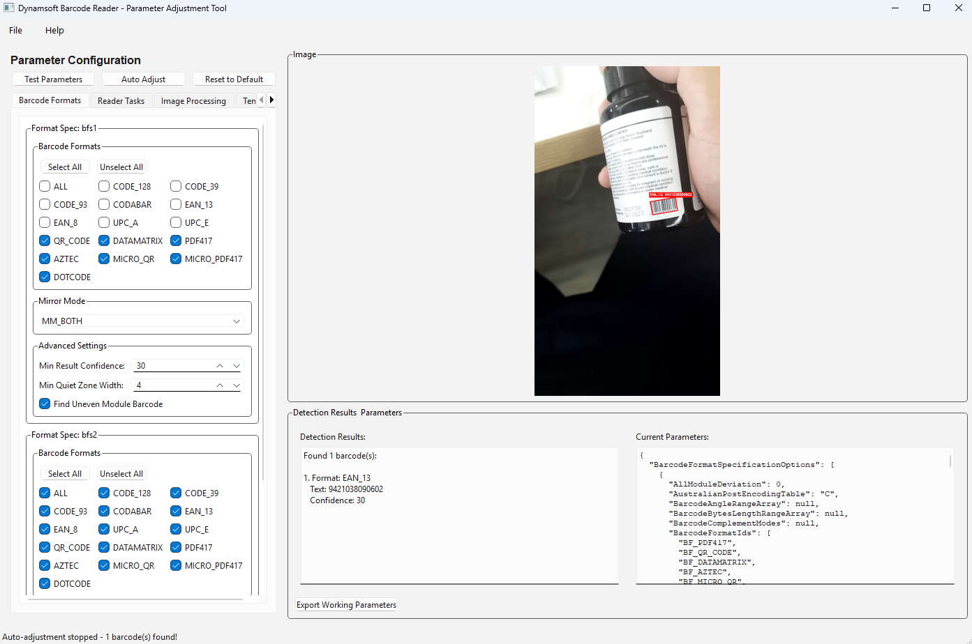 Building a GUI Tool to Easily Tune Dynamsoft Barcode Reader Parameters | Dynamsoft Developers Blog