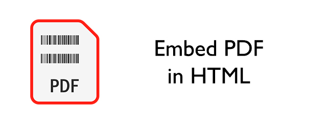 How to Embed PDF in HTML | Dynamsoft Developers Blog